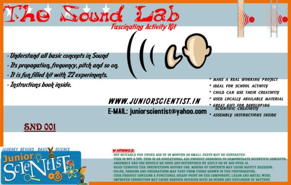 The Sound Lab (20 Act.) | Junior Scientist